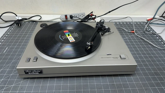 FISHER STUDIO STANDARD Semi-Automatic MT-6118 Turntable Audio Technica ...