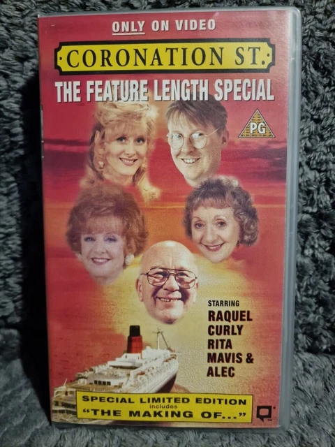 CORONATION STREET, VHS Video Tape, The Feature Length Special💖💖💖 $6.66 ...