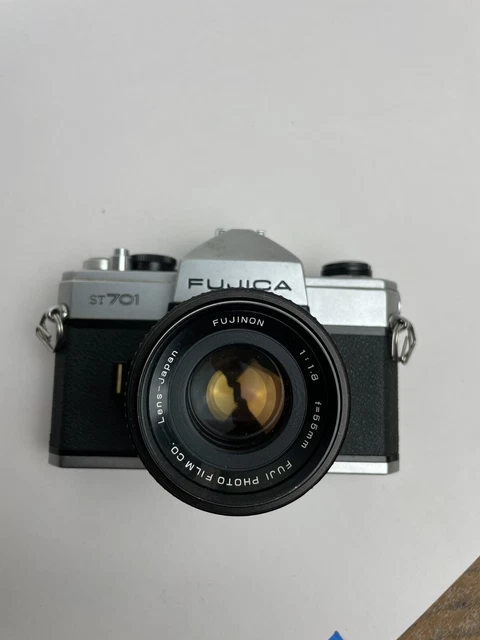 FUJICA ST701 WITH Fujinon 1:1.8/55 Lens Vintage Old School Camera $164. ...