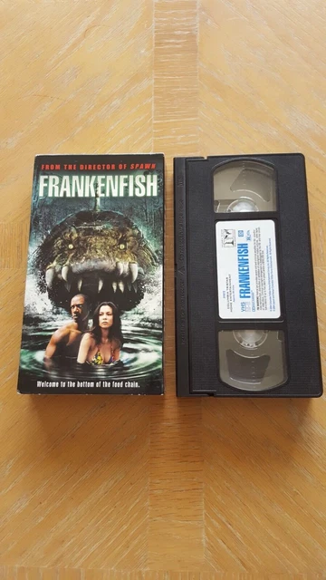 FRANKENFISH VHS GIANT Man Eating Fish Horror Gore Cult B-movie Film $9. ...