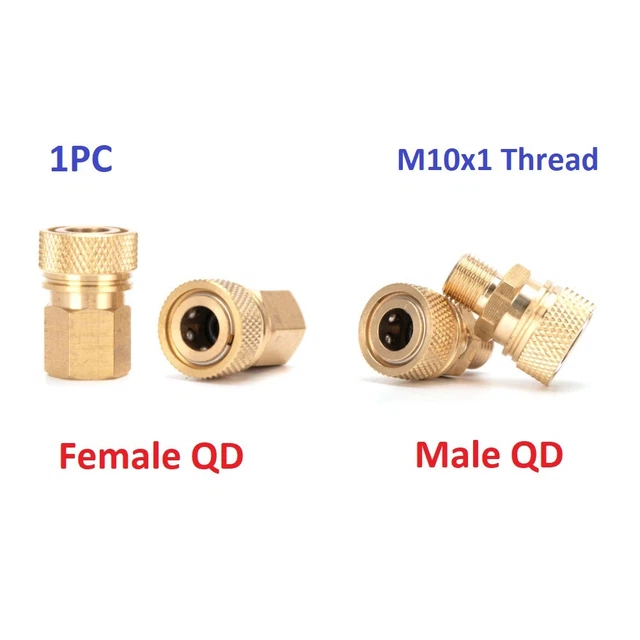 QUICK DISCONNECT OIL Water Separator Compressed Air Treatment Coupling ...