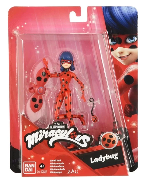 MIRACULOUS LADYBUG SUPERHERO Action Figure Poseable Collectible ...