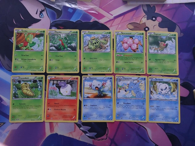 CARTE POKÉMON - Lot de 27 Cartes Pokémon N&B Glaciation Plasma sans ...