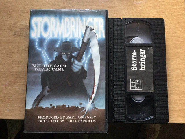 STORMBRINGER,RARE PRE CERT Horror,tower Label,big Box,Ex Rental,vhs ...