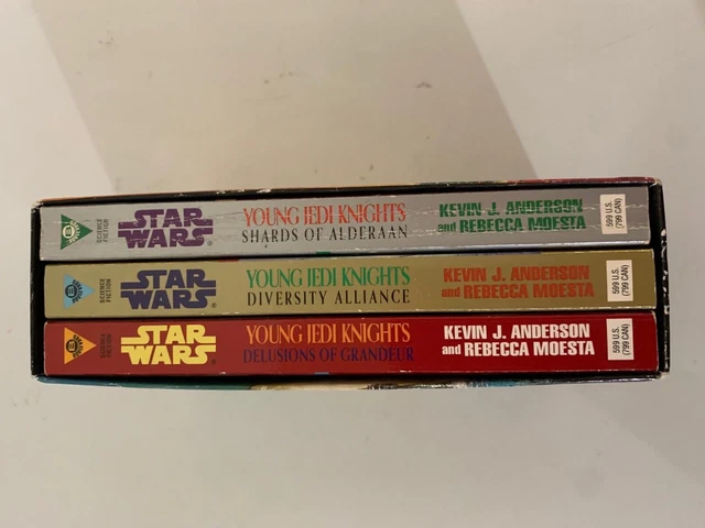 STAR WARS YOUNG Jedi Knights 3 Box Set #'s 7, 8, 9 Kevin Anderson ...