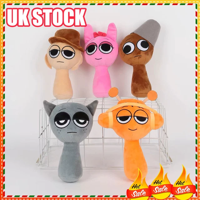 SPRUNKI PLUSH TOY Simon Oren Winda Sprunki Character Doll Plush Toy ...