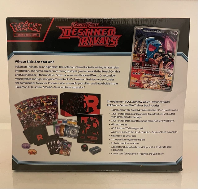 POKÉMON CENTER ELITE Trainer Box Destined Rivals $261.07 - PicClick CA