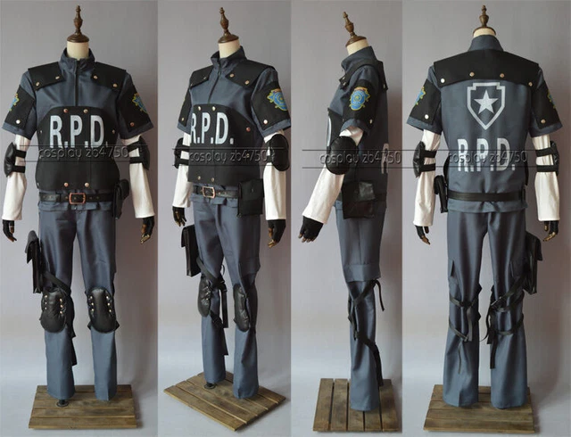 BIOHAZARD RESIDENT EVIL 4 Leon S Kennedy RPD jeu costume costume ...