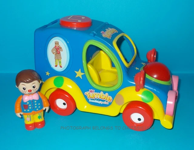 MR TUMBLE SOMETHING Special Talking Musical Wobbly Car With Sounds And ...