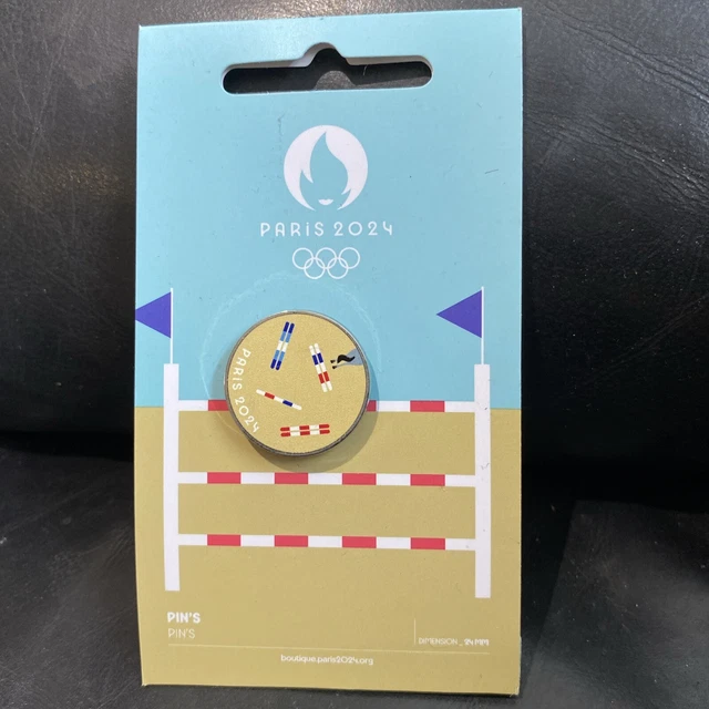 2024 PARIS OLYMPICS Pin Badge -Official EQUESTRIAN £12.00 - PicClick UK