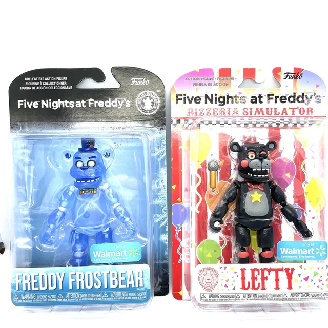 FIVE NIGHTS AT Freddy's FNAF Lefty Frostbear Action Figure Walmart ...