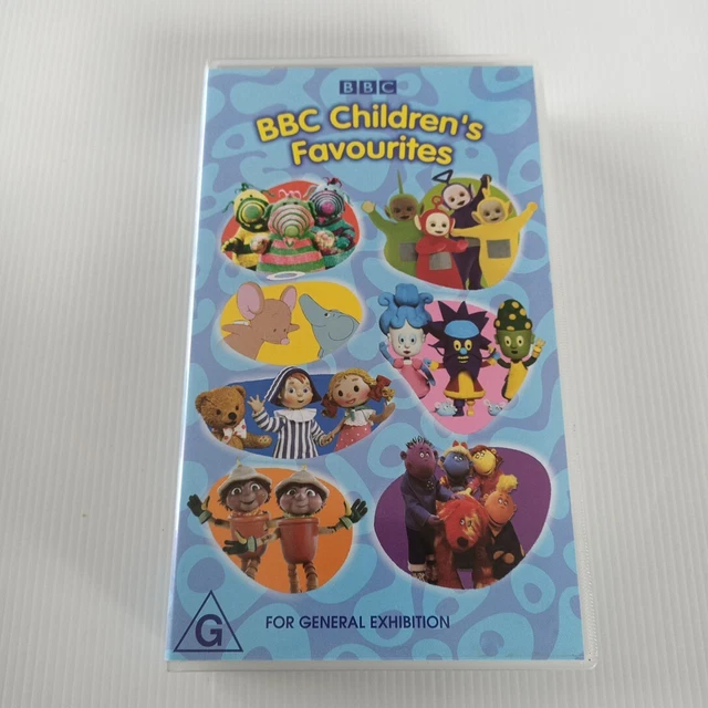 BBC CHILDREN'S FAVOURITES VHS Teletubbies Andy Pandy Tweenies Fimbles ...