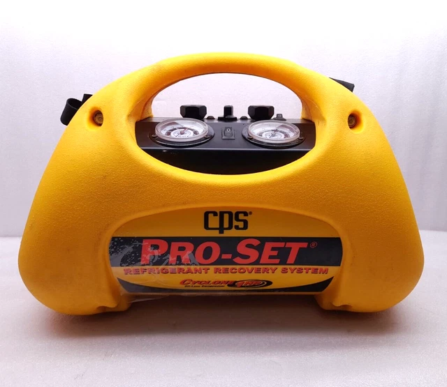 SISTEMA DE RECUPERACIÓN de refrigerante ciclón CPS Pro-Set CR700S 1 HP ...
