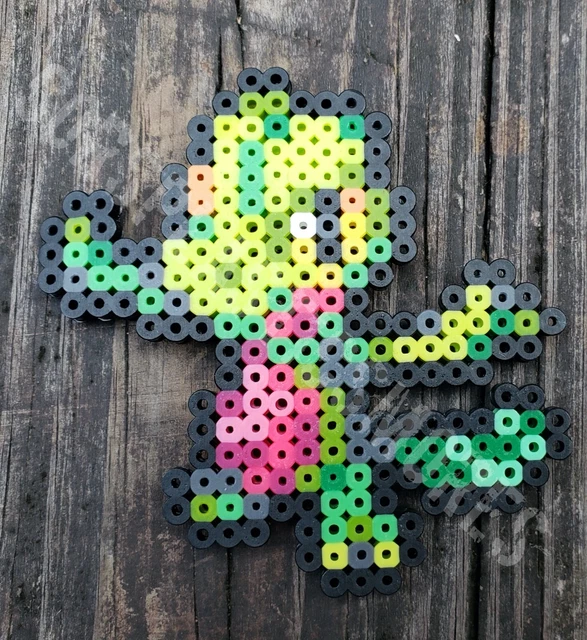 AIMANT TREECKO POKÉMON Pixel Art Perler Art EUR 7,85 - PicClick FR