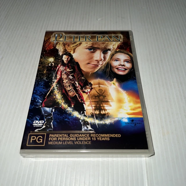 PETER PAN DVD Live Action Lynn Redgrave Jason Isaacs Region 4 New And ...