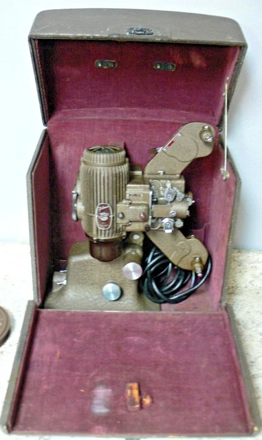 PROIETTORE VINTAGE BELL & HOWELL FILMO 173A DIPLOMAT 16 mm con custodia ...