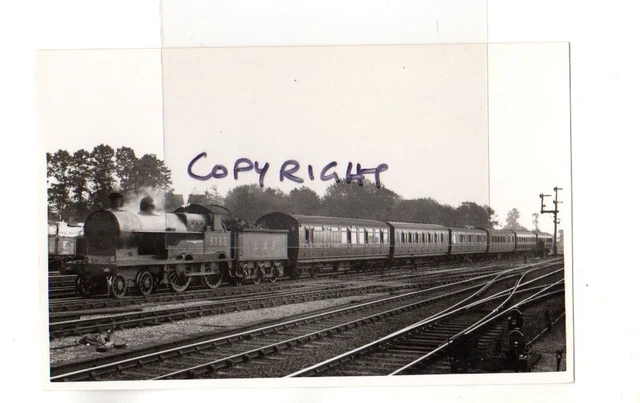 RAIL PHOTO LMS LNWR 440 Geoge V 5394 Watford Hertfordshire £2.59 ...