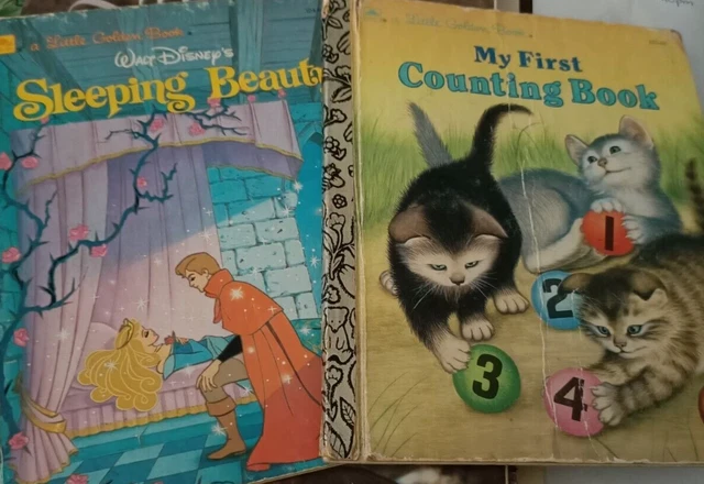 WALT DISNEY'S SLEEPING BEAUTY and My First counting Book 1986 $10.50 ...