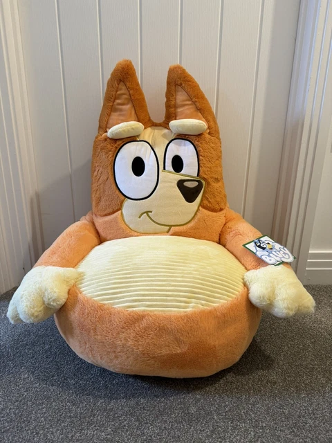 BLUEY BINGO CHARACTER Plush Soft Children’s Chair Seat Sofa Exclusive ...