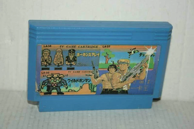 FAMICOM MULTIGAME SUPER GUN 20 in 1 USATO NINTENDO FAMICOM CARTUCCIA ...