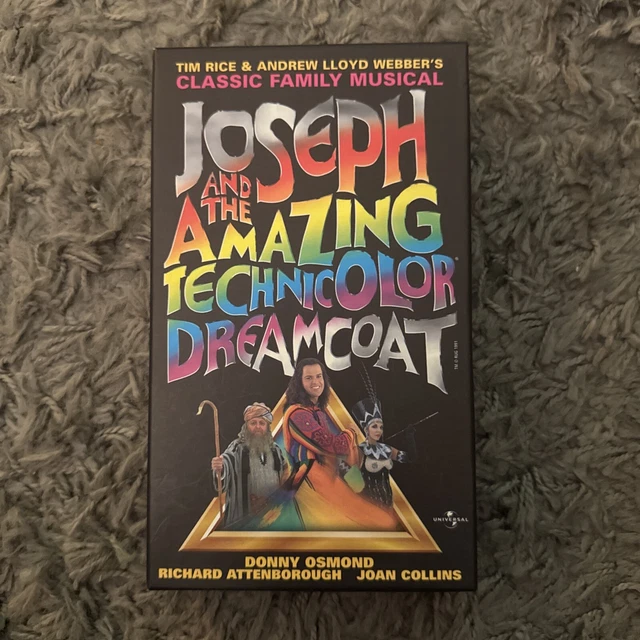 JOSEPH AND THE Amazing Technicolor Dreamcoat (VHS 1999) £4.99 - PicClick UK