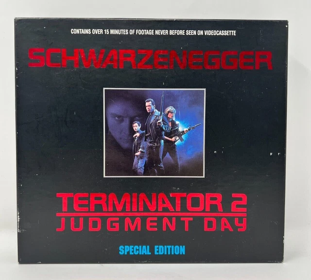 T2 TERMINATOR 2 Special Edition 2 VHS Box Set 1993 - Rare - Tested ...