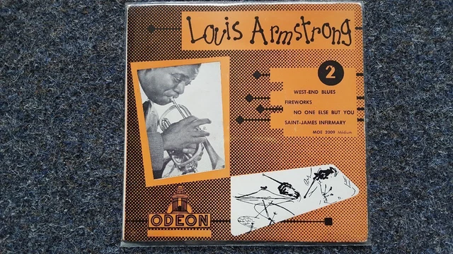 LOUIS ARMSTRONG - West-end blues 7'' EP Single FRANCE £32.38 - PicClick UK