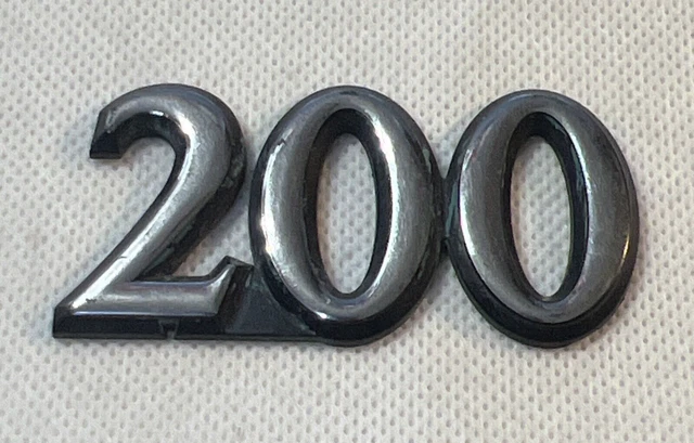 ROVER 200 - Vintage Car Badge / Emblem - 65 X 32 Mm £4.99 - PicClick UK