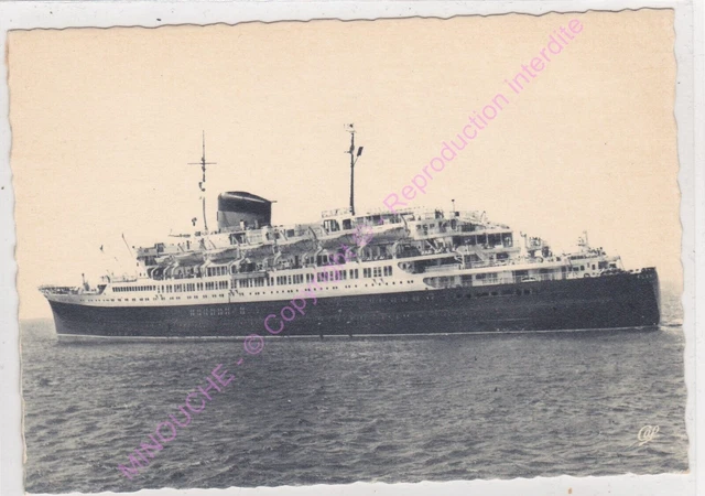CPSM BATEAU PAQUEBOT FLANDRE Compagnie Générale Transatlantique Edt C.A.P. EUR 5,00 - PicClick FR