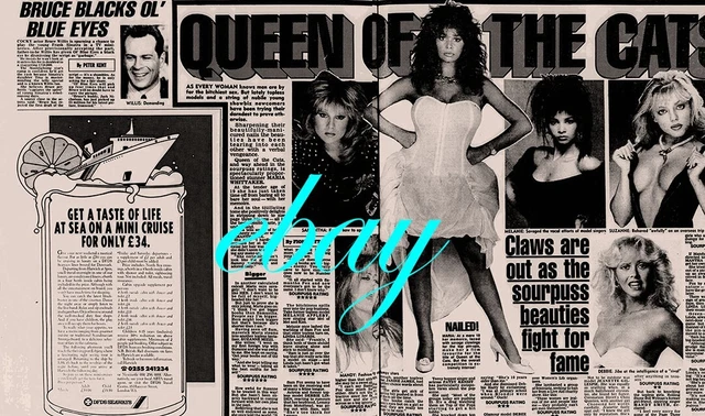 EXTREMELY RARE MARIA Whittaker newspaper 1988. Queen of the Cats. Nice ...