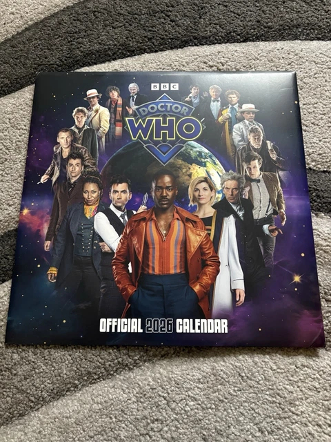 DOCTOR WHO CALENDAR 2026 £5.06 - PicClick UK