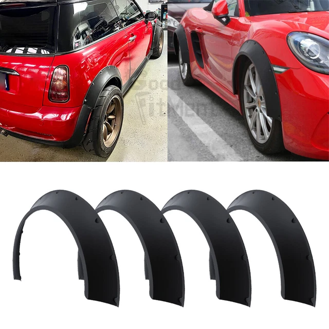 CAR FENDER FLARES Extra Wide Body Kit Wheel Arches Widebody For Hyundai ...