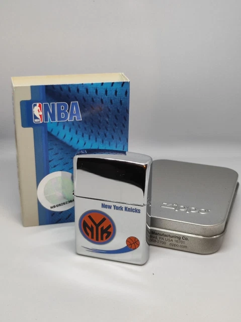 ZIPPO NBA 22619 New York Knicks Lighter Case - No Inside Guts Insert ...