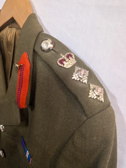 BRITISH ARMY OFFICERS uniform Jacket Colonel Rank £75.00 - PicClick UK