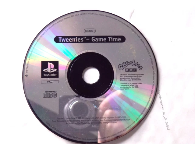 52867 TWEENIES GAME Time - Sony PS1 Playstation 1 (2001) SLES 03412-T £ ...