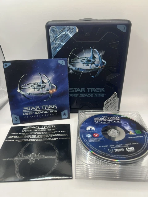 STAR TREK DEEP Space Nine Season 3 Box Set Hard Case Collectors Edition ...