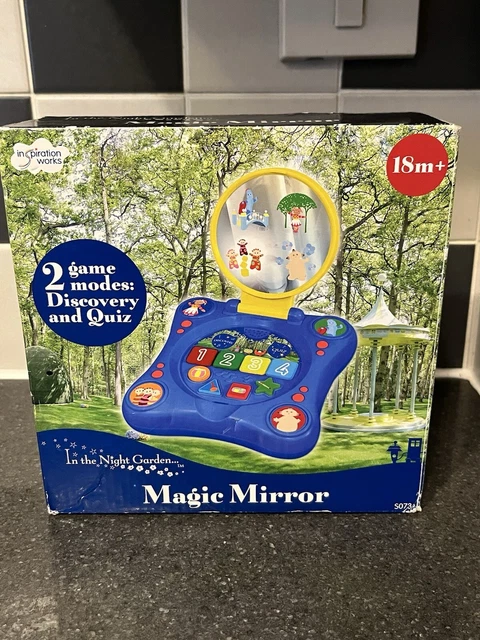 CBEEBIES IN THE Night Garden Magic Mirror Interactive Laptop Lights And ...