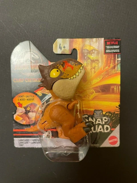 MINI FIGURINE JURASSIC World Camp Cretaceous Snap Squad Carnotaurus EUR ...