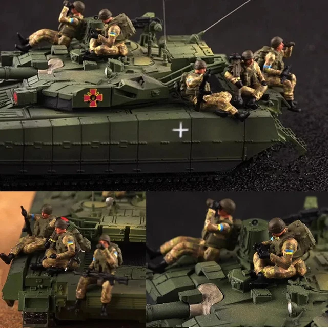 1:72 SCALE MILITARY Tank Soldiers Model Set EUR 81,59 - PicClick FR