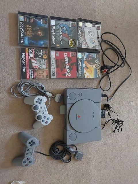 SONY PLAYSTATION 1 Ps1 Console Bundle With Games £43.52 - PicClick UK