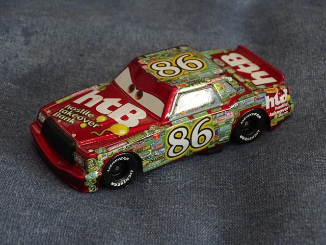 VOITURE CUSTOM FILM Disney Pixar Cars Chick Hicks Couleur Rouge Sans ...