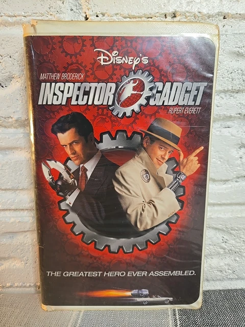 INSPECTOR GADGET VHS Mathew Broderick Rupert Everett Clamshell Case $4. ...