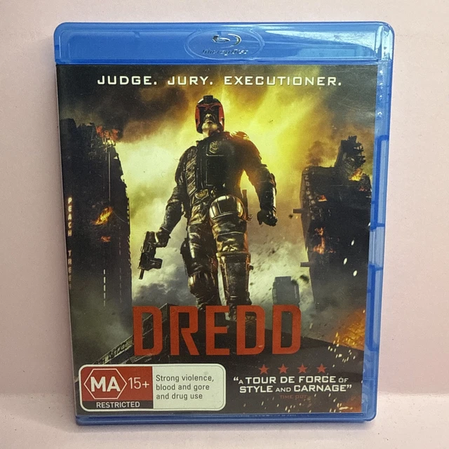 DREDD - MOVIE Collection Blu Ray Region B $11.95 - PicClick AU