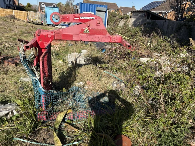 PALLET FORKS LIFTING Attachment Crane Digger Hiab Block Brick Forks ...