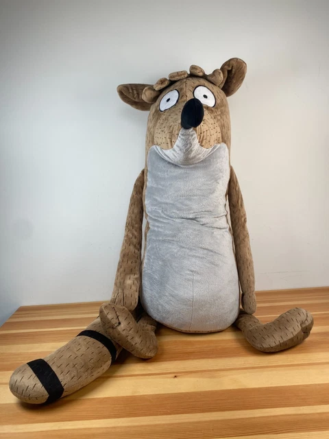 GIANT RIGBY PLUSH Regular Show Soft Toy Cartoon Network 90cm Raccoon ...