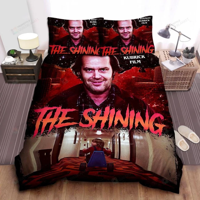 THE SHINING REMADE Poster Quilt Duvet Cover Set Bedroom Decor King ...