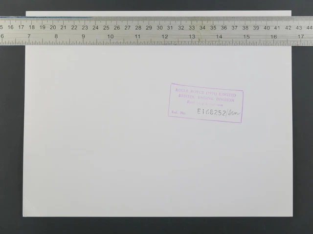 VINTAGE AIRCRAFT AVIATION Photo Rolls Royce Rb 211 Flying Test Bed Vc ...