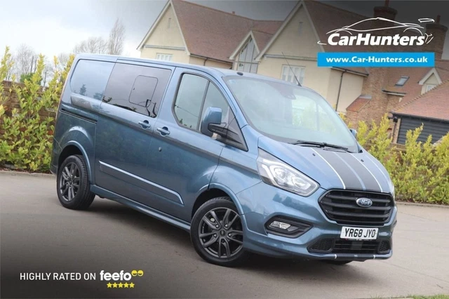 2018 FORD TRANSIT Custom 2.0 310 SPORT DCIV L1 H1 168 BHP PANEL VAN ...