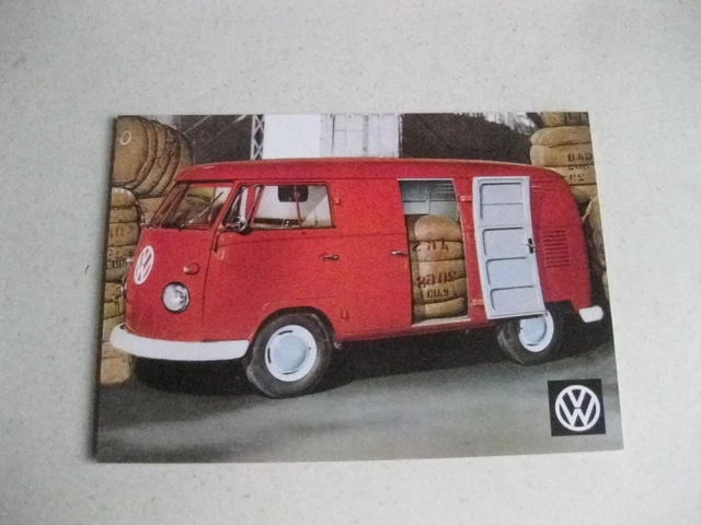 VW BUS PANEL Van Splitty Camper Dub 1961 Postcard Of An Original Advert ...