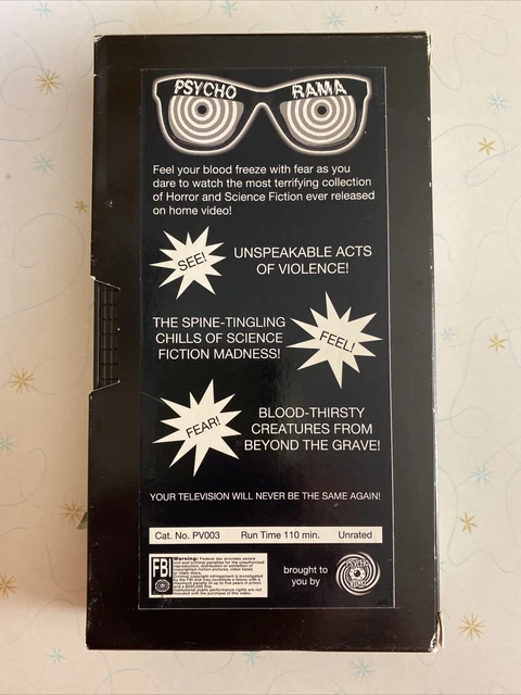 VHS PSYCHO RAMA brought to you by Psycho Video Mixtape $21.00 - PicClick